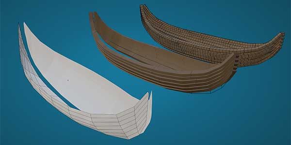 پلاگین بلندر Blender 4 Mesh To Wooden Planks Geometry Node | گـــــرافیکو