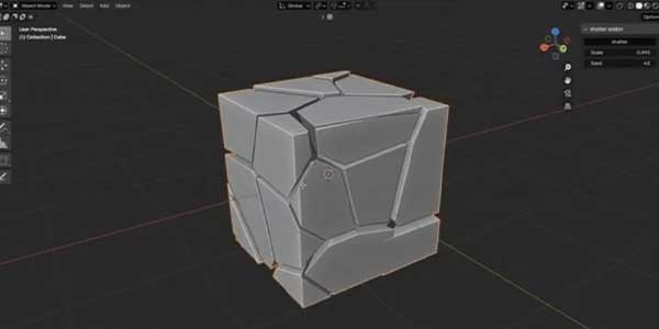 پلاگین بلندر Shatter | گـــــرافیکو