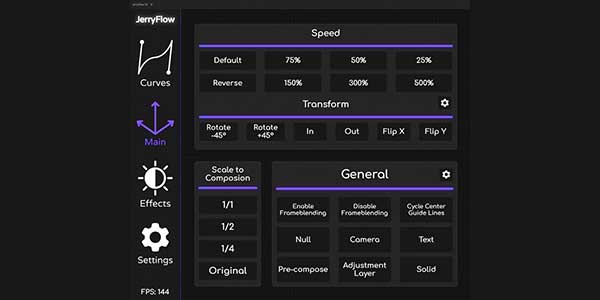 اسکریپت افترافکت Jerryflow – گـــــرافیکو