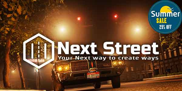 پلاگین بلندر Next Street | گـــــرافیکو