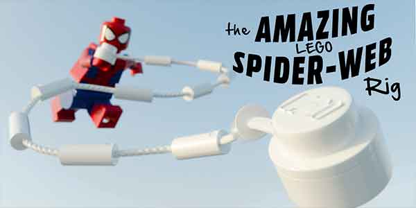 پلاگین بلندر The Amazing LEGO Spider-Web Rig | گـــــرافیکو