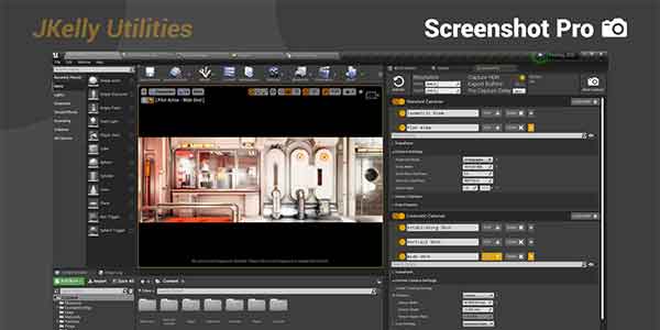 پلاگین آنریل انجین Screenshot Pro | گـــــرافیکو