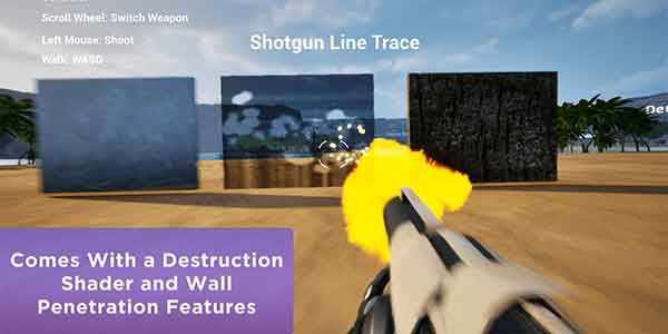 پلاگین آنریل انجین Ultimate Shooting System Pro V2 | گـــــرافیکو