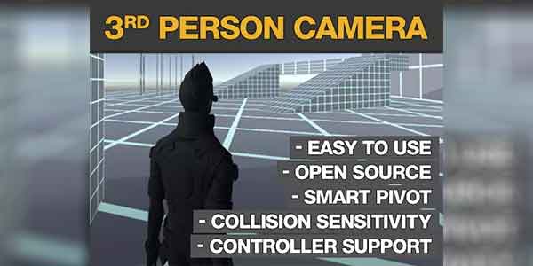 پلاگین یونیتی Third Person Camera | گـــــرافیکو