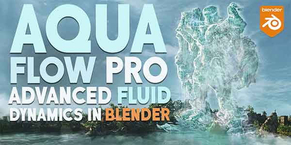 پلاگین بلندر Aqua Flow Pro | گـــــرافیکو