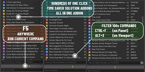 پلاگین بلندر Command Box | گـــــرافیکو