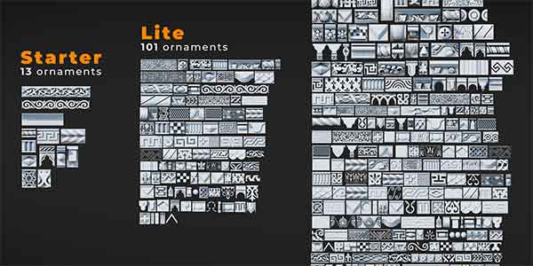 پلاگین بلندر Ornament Generator | گـــــرافیکو